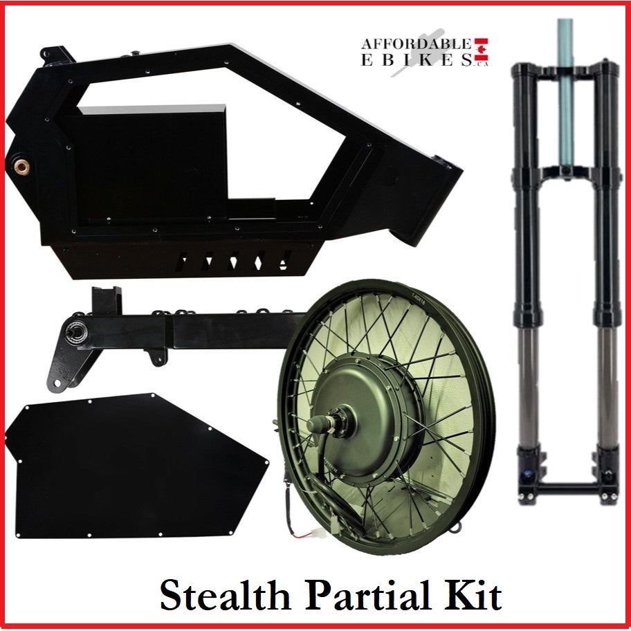 Stealth DIY Partial Kits – AffordableEbikes.ca